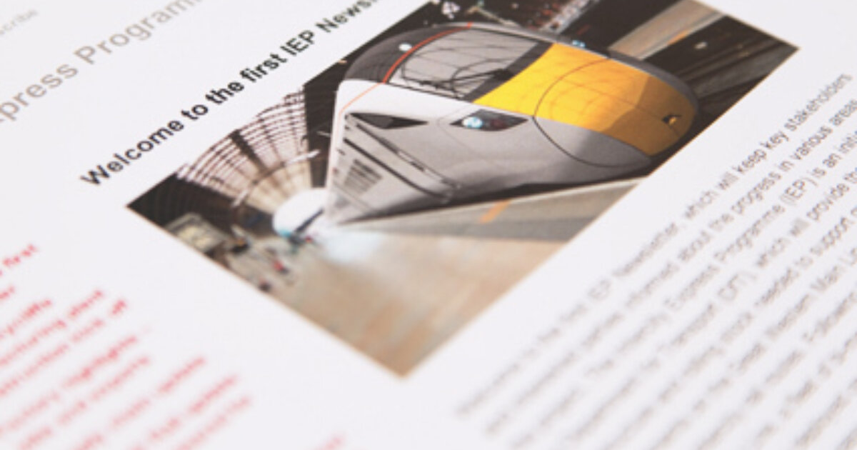 Hitachi Rail Europe have released their first IEP Newsletter - News ...