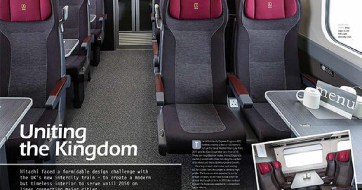Railway Interiors International Magazine article on “the UK’s new ...