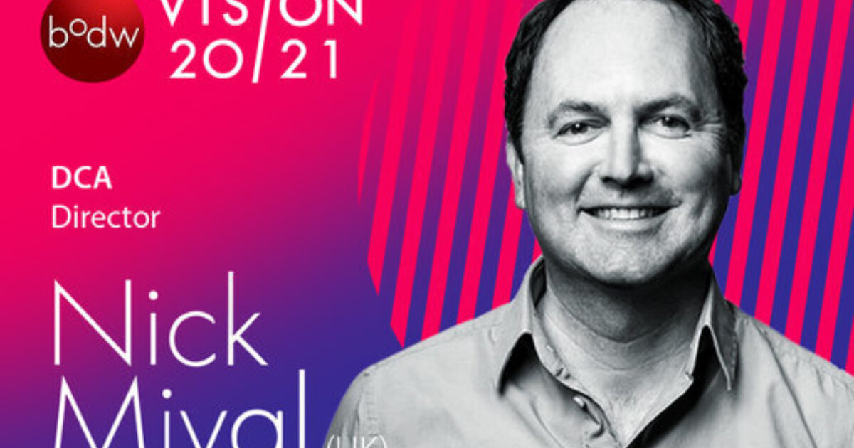 Nick Mival to talk at BODW 2020 - News - DCA Design