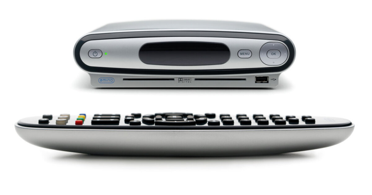 Aminet 530 IPTV set top box Amino - DCA Design