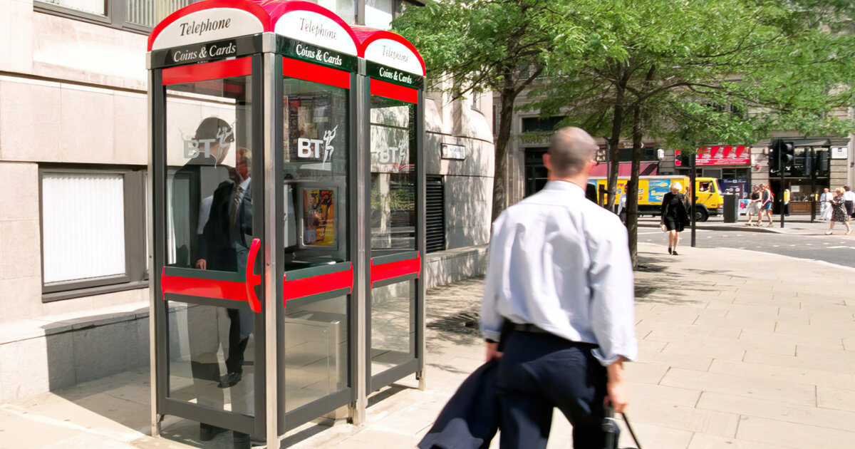 Pay Phone Kiosks BT - DCA Design